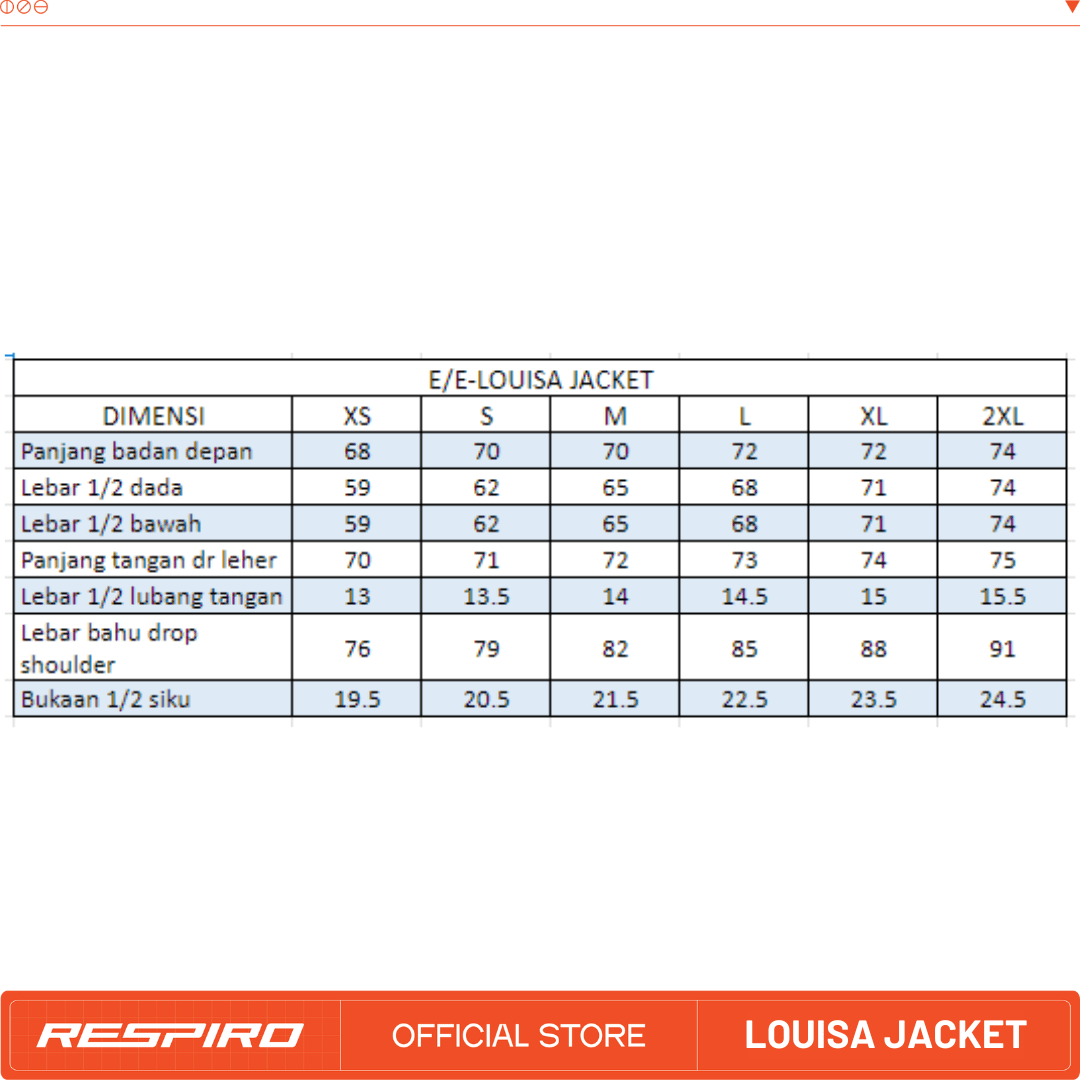 LOUISA JACKET – Respiro